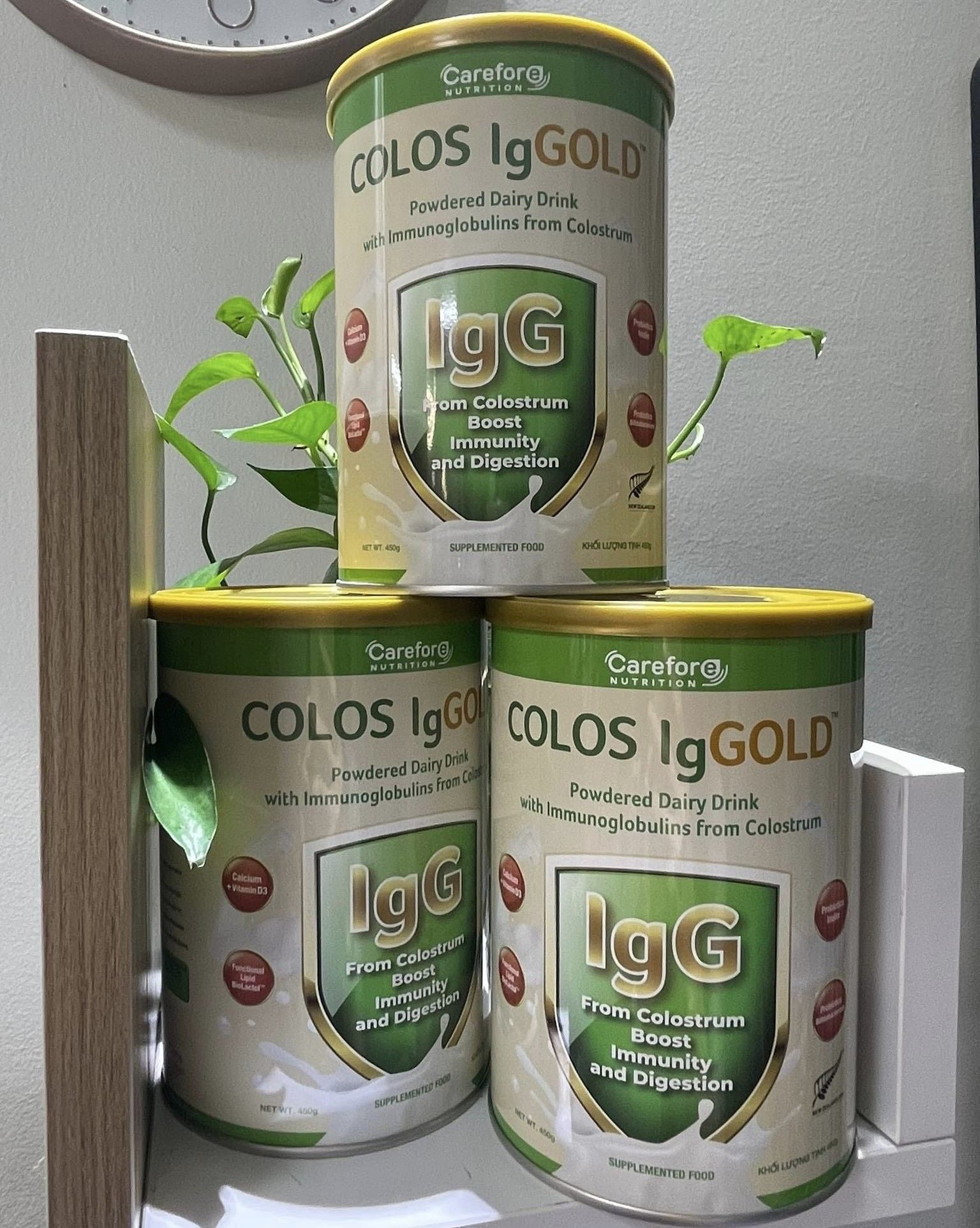 Sữa Alpha Lipid mẫu mới Colos IgGold – Thảo Dược 2B