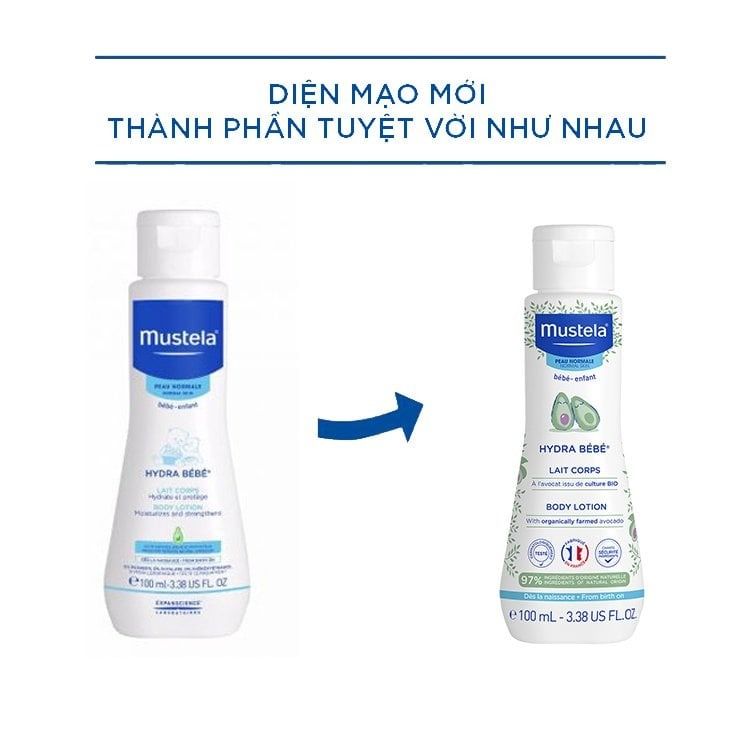 Mustela Kem Dưỡng Da Toàn Thân 100ml – Dorii Care