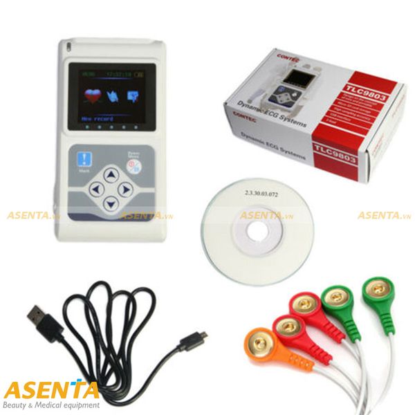 Máy đo holter điện tim 24h Contec TLC9803 – Asenta.vn