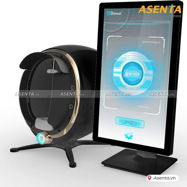Máy phân tích da công nghệ Ai Bitmoji Plus nhập khẩu chính hãng
