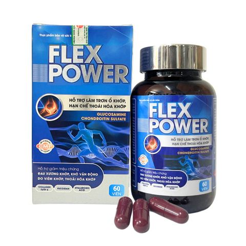 VIÊN UỐNG HỖ TRỢ XƯƠNG KHỚP FLEX POWER – Nikko Pharma
