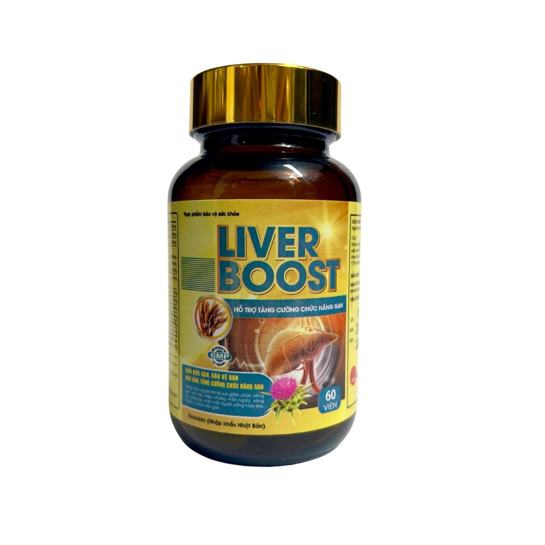 LIVER BOOST - Viên uống bổ gan - Nikko Pharma