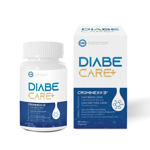 VIÊN UỐNG HỖ TRỢ TIỂU ĐƯỜNG DIABE CARE+ hỗ trợ chuyển hóa đường huyết ...