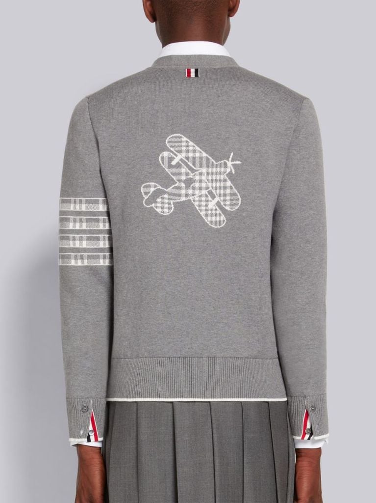 THOM BROWNE- PLANE BACK 4 BARS – thecashiervn