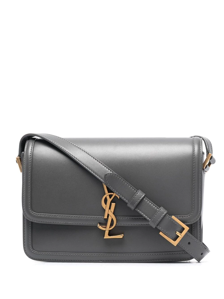 YSL - SOLFERINO MEDIUM SATCHEL IN BOX SAINT LAURENT LEATHER – thecashiervn