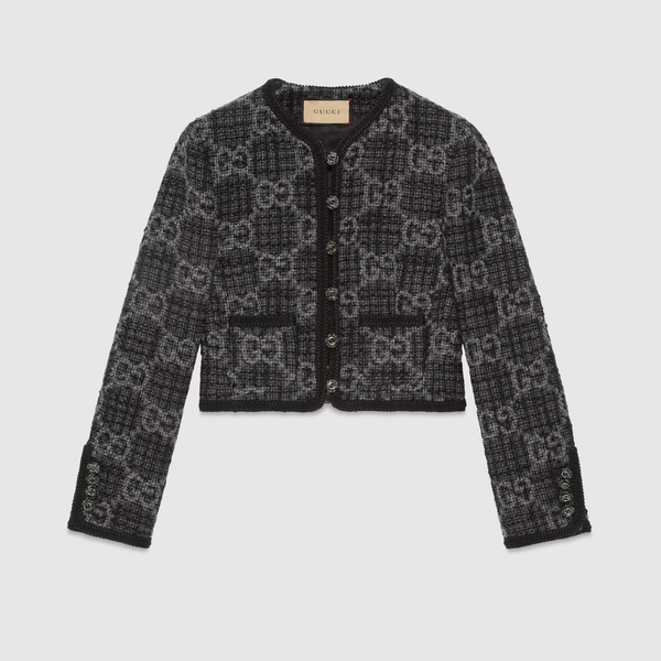 GUCCI JACKET - GG TWEED JACKET – thecashiervn