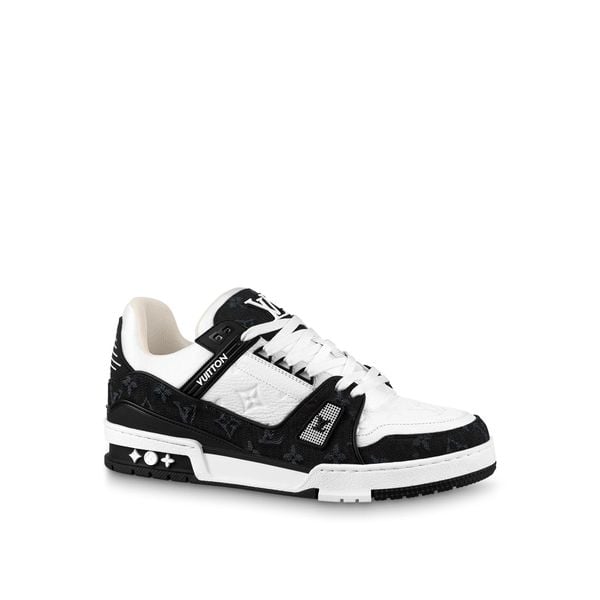 LOUIS VUITTON - Trainer Sneaker “Monogram Denim White Black” – thecashiervn