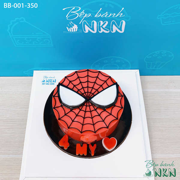 Bánh Sinh Nhật Spiderman (BB-001-350) – bepbanhNKN