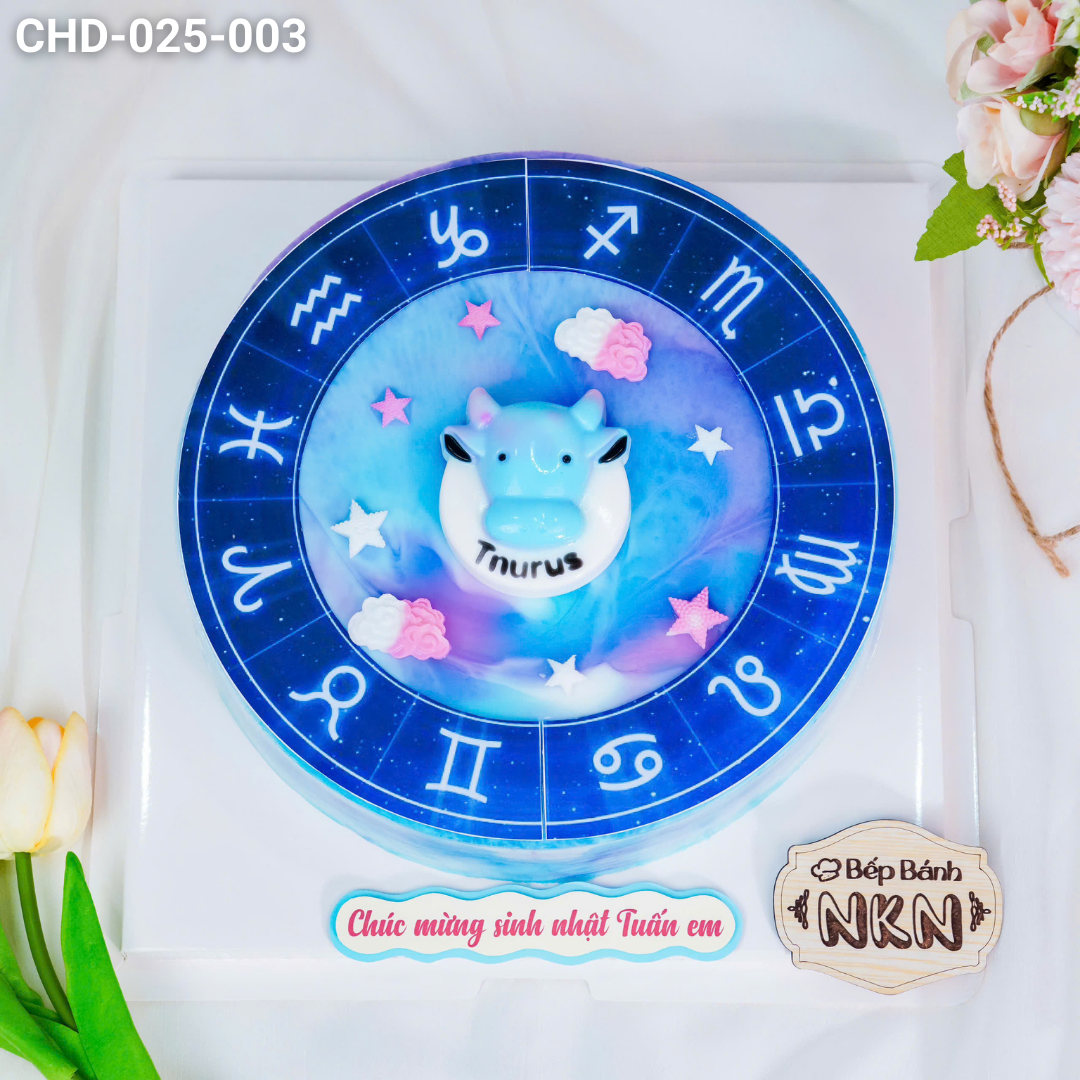 Bánh Sinh Nhật Cung Kim Ngưu (CHD-025-003) – Bếp bánh NKN