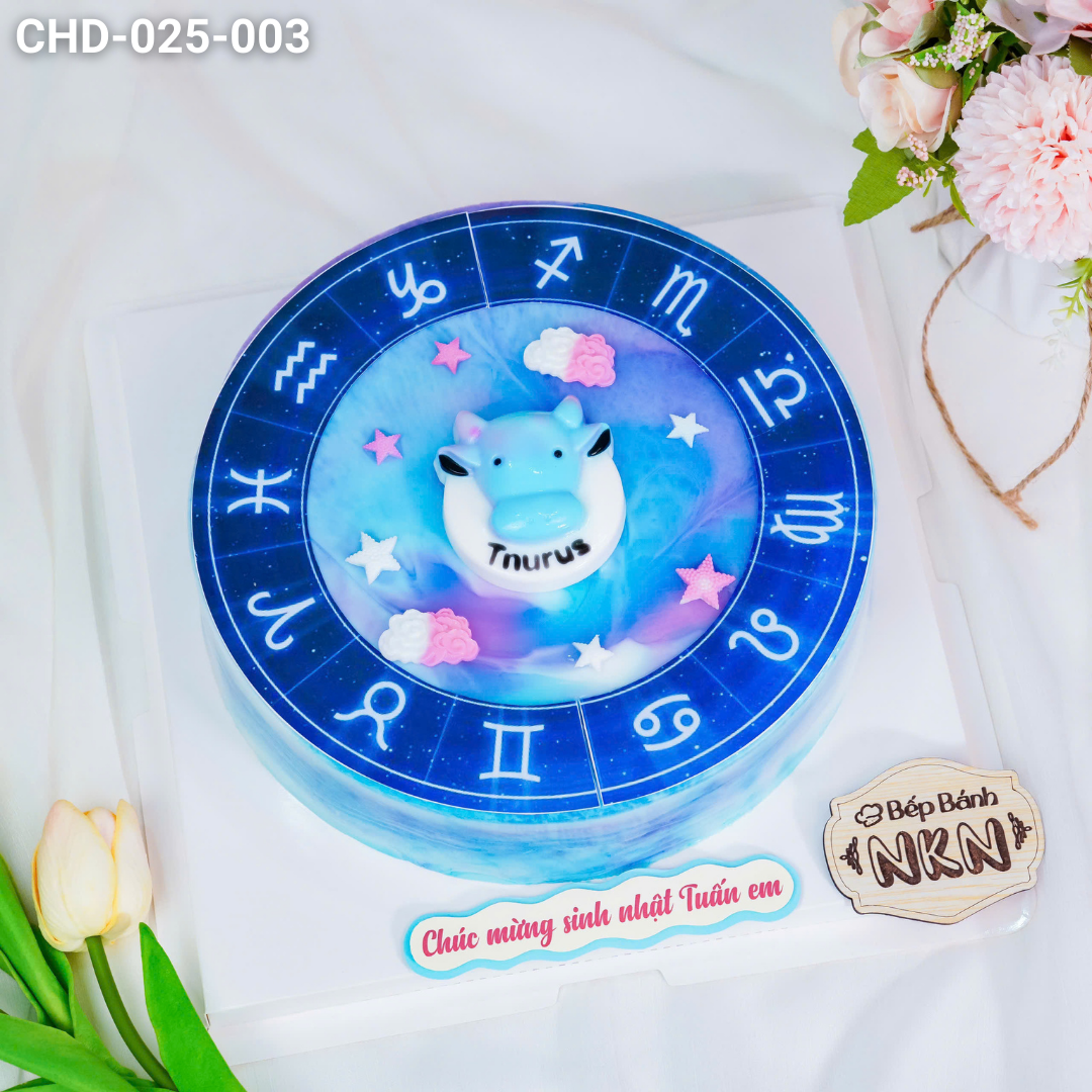 Bánh Sinh Nhật Cung Kim Ngưu (CHD-025-003) – Bếp bánh NKN