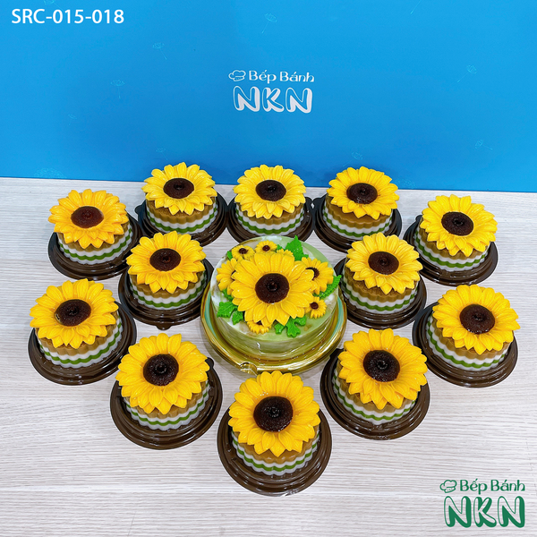 Set Bánh Cúng Thôi Nôi Hoa Hướng Dương (SRC-015-018) – Bếp bánh NKN