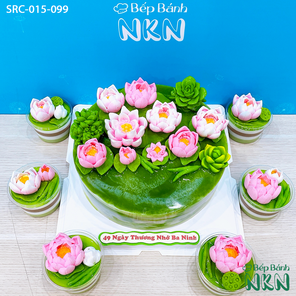 Set Bánh Cúng Hoa Sen (SRC-015-099) – Bếp bánh NKN