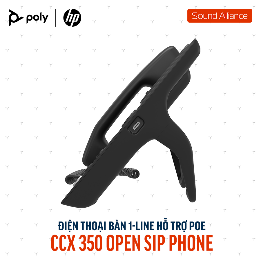 Điện thoại bàn Poly CCX 350 Open SIP Phone (8F3T7AA) – Sound Alliance