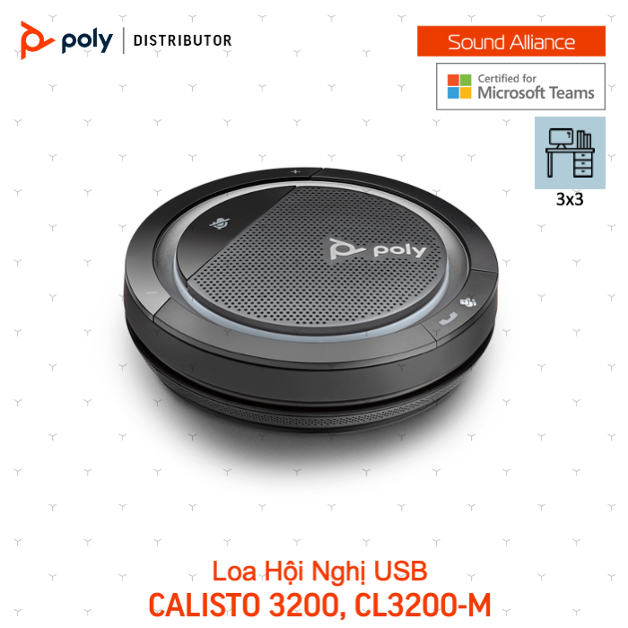 Loa Hội nghị có dây Poly Calisto 3200 – Sound Alliance