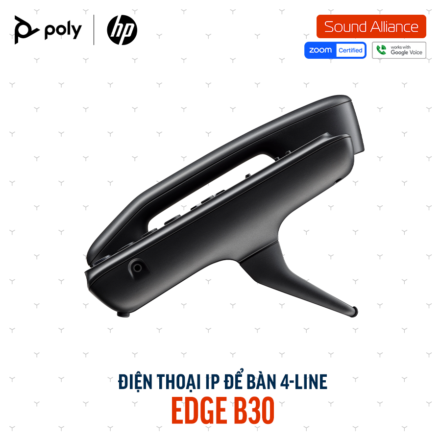 Điện thoại bàn Poly Edge B30 IP Phone (82M84AA) – Sound Alliance