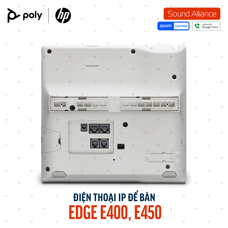 Điện thoại bàn Poly Edge E450 IP Phone (82M90AA) – Sound Alliance