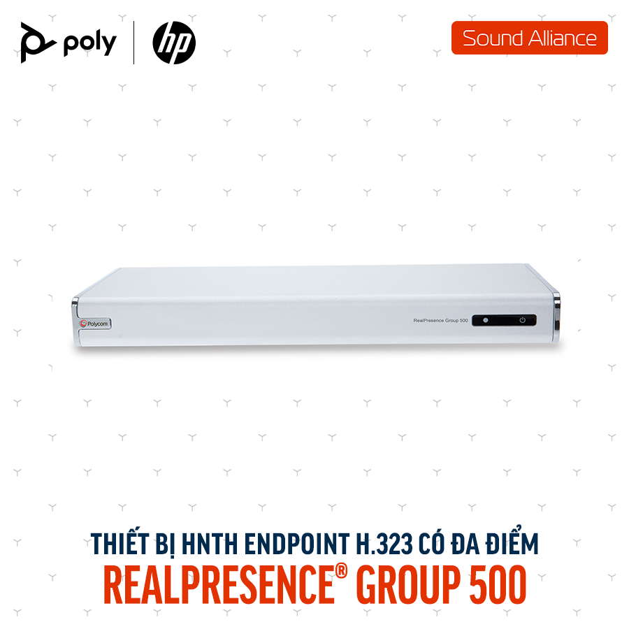 Thiết bị họp trực tuyến Poly RealPresence Group 500 (89L72AA#ABB ...