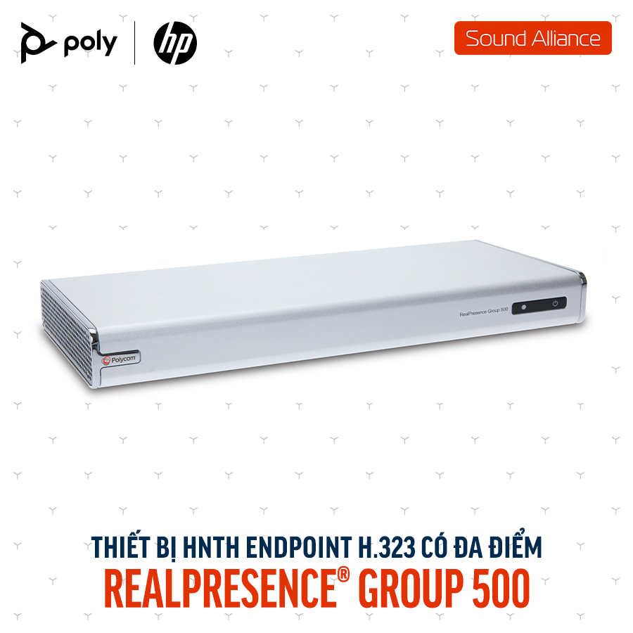 Thiết bị họp trực tuyến Poly RealPresence Group 500 (89L72AA#UUF ...