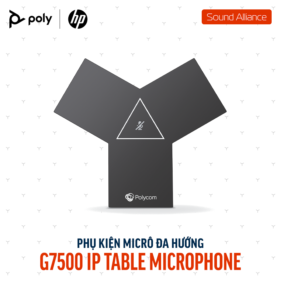Micro đa hướng để bàn IP cho Poly G7500 (874R3AA) – Sound Alliance