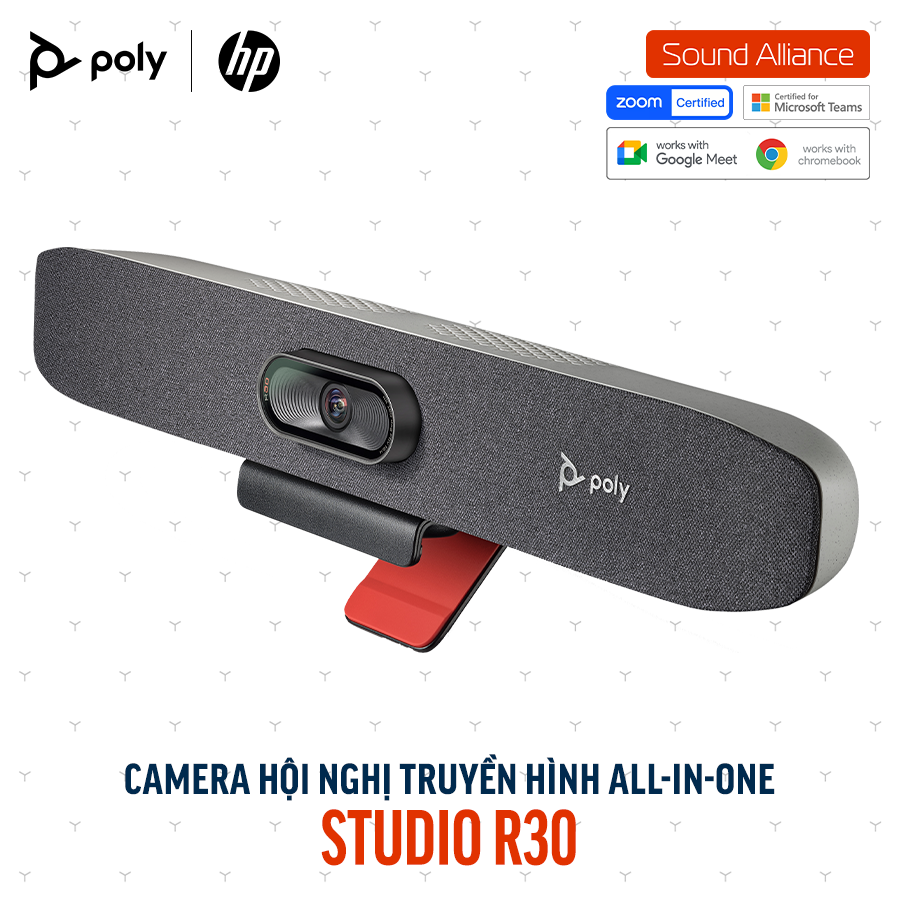Camera hội nghị truyền hình Poly Studio R30 (842D2AA) – Sound Alliance