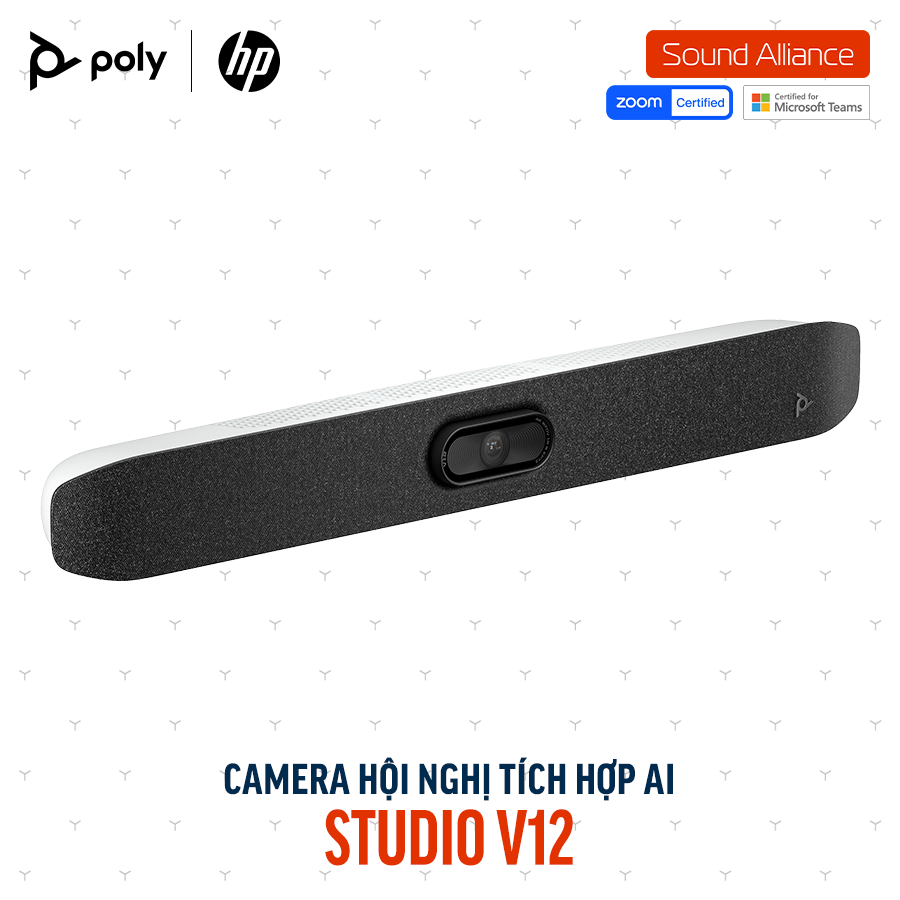 Camera hội nghị truyền hình Poly Studio V12 (A9DD8AA) – Sound Alliance