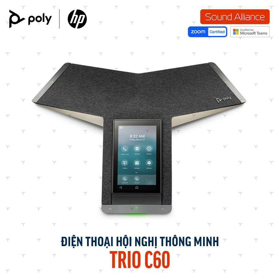 Điện thoại Hội nghị Poly Trio C60 (8N1L7AA) – Sound Alliance