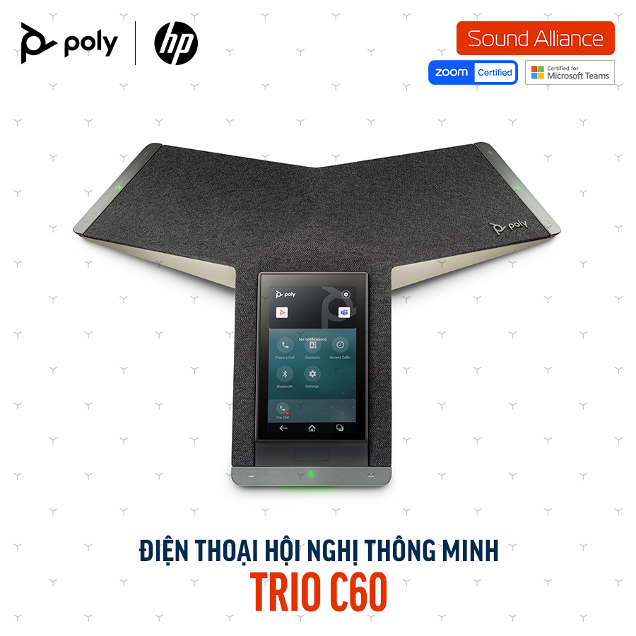 Điện thoại Hội nghị Poly Trio C60 (849B4AA#UUF) – Sound Alliance