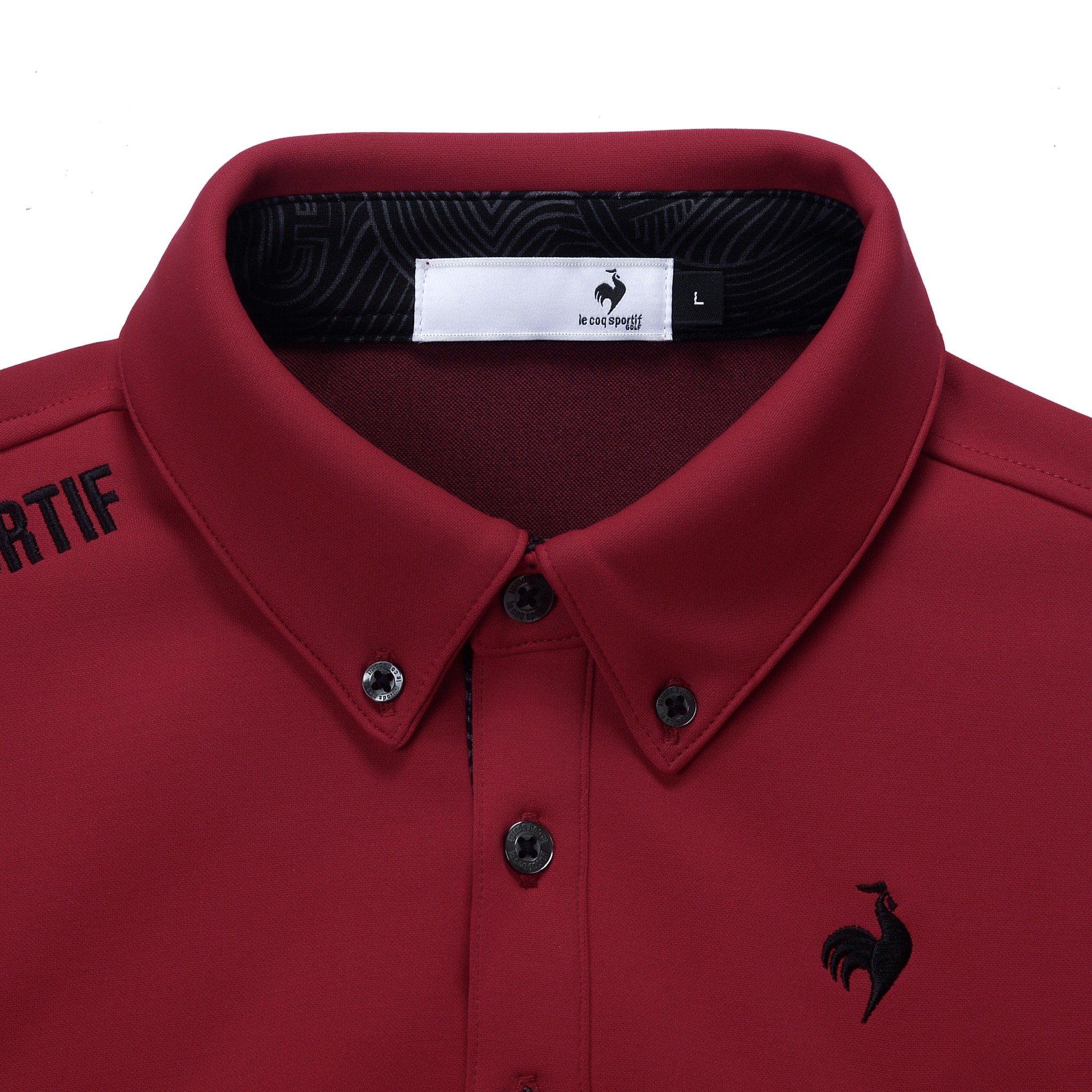 Áo dài tay có cổ le coq golf Nam LG4FLS05MV-RD00– LECOQSPORTIF