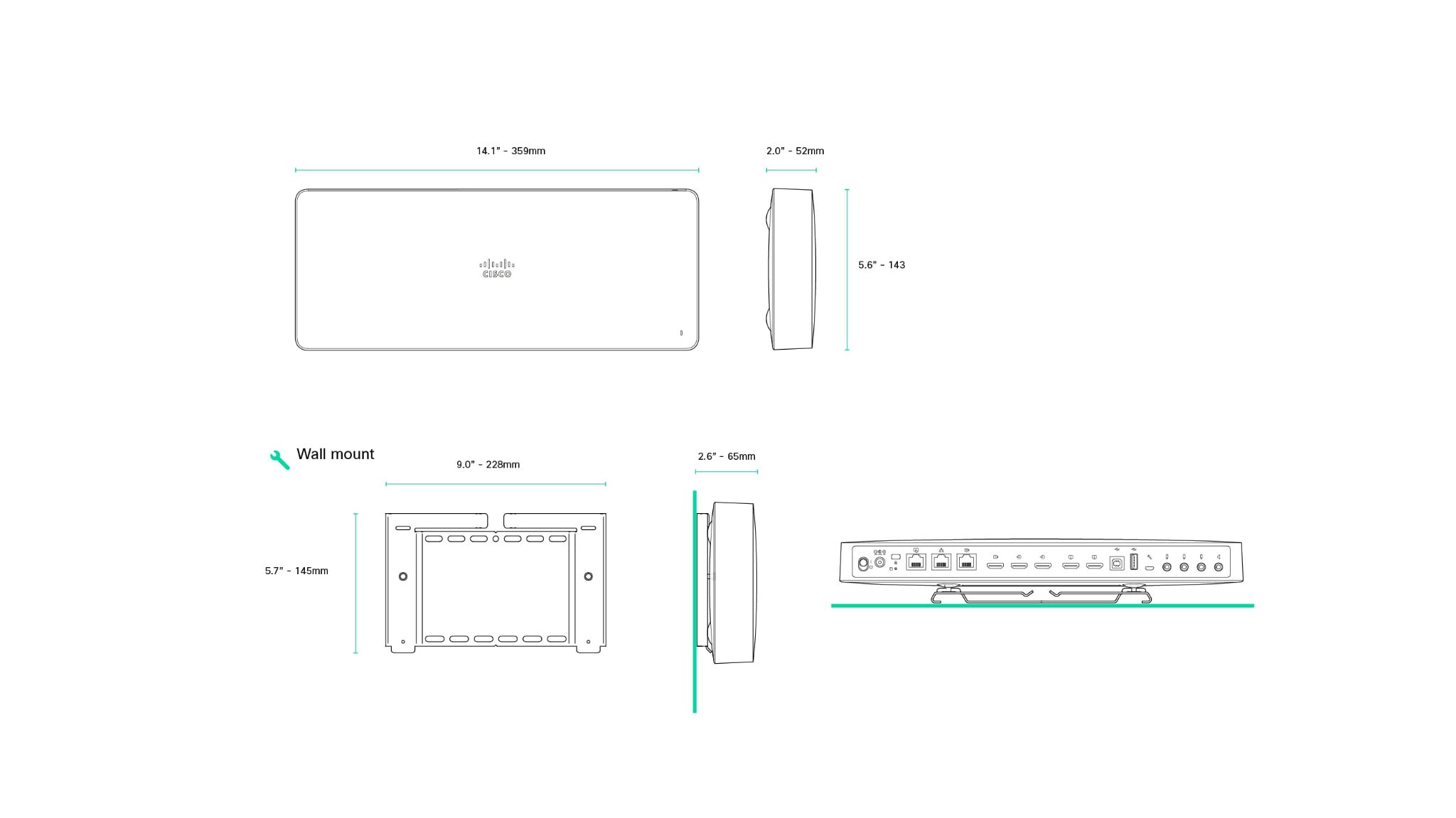 Thiết bị HNTH Cisco Webex Room Kit Plus Precision 60