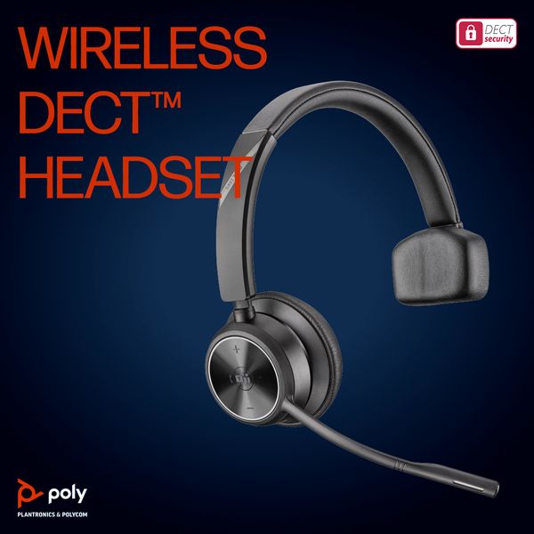 Tai nghe không dây DECT™ Poly Savi 7300 Office Series