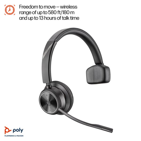 Tai nghe không dây DECT™ Poly Savi 7300 Office Series