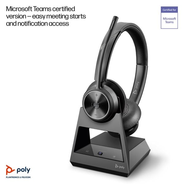 Tai nghe không dây DECT™ Poly Savi 7300 Office Series