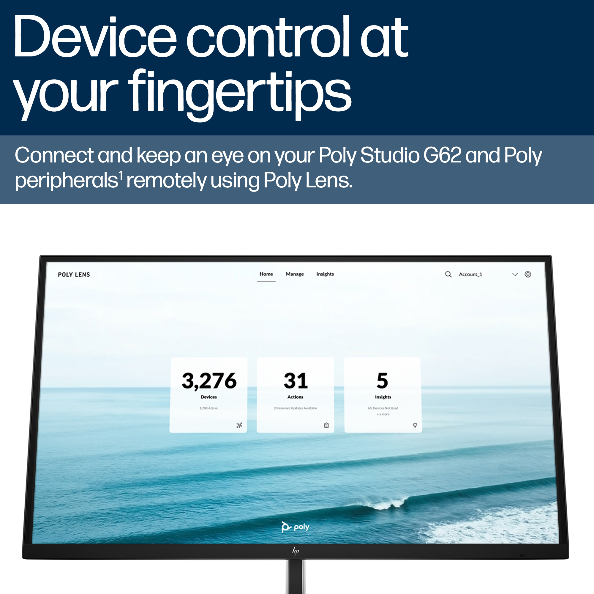 Thiết bị họp trực tuyến HP Poly Studio G62