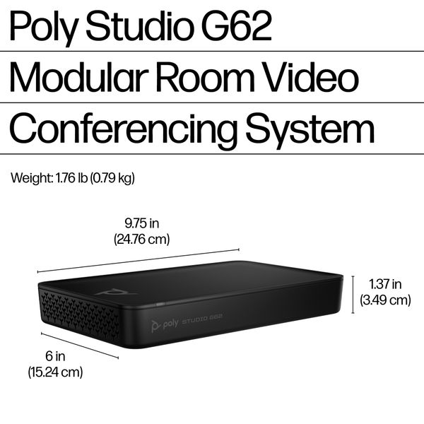 Thiết bị họp trực tuyến HP Poly Studio G62