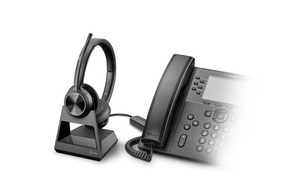 Tai nghe không dây DECT™ Poly Savi 7300 Office Series