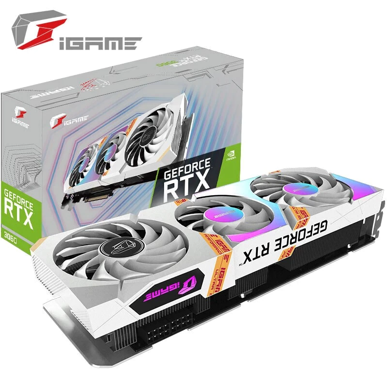 Card màn hình Colorful iGame Geforce RTX 3060 Ultra White OC (Bảo hành ...