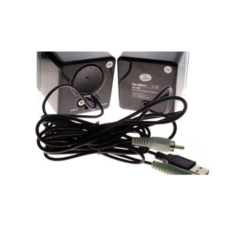 Loa vi tính SoundMax A120 (2.0)– Vinh Hiển Lộc Tài Computer