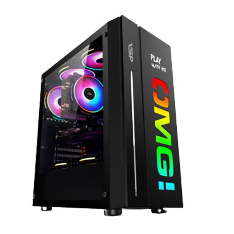 Thùng máy tính | Case VSP LED Gaming OMG-II (Black)– Vinh Hiển Lộc Tài ...