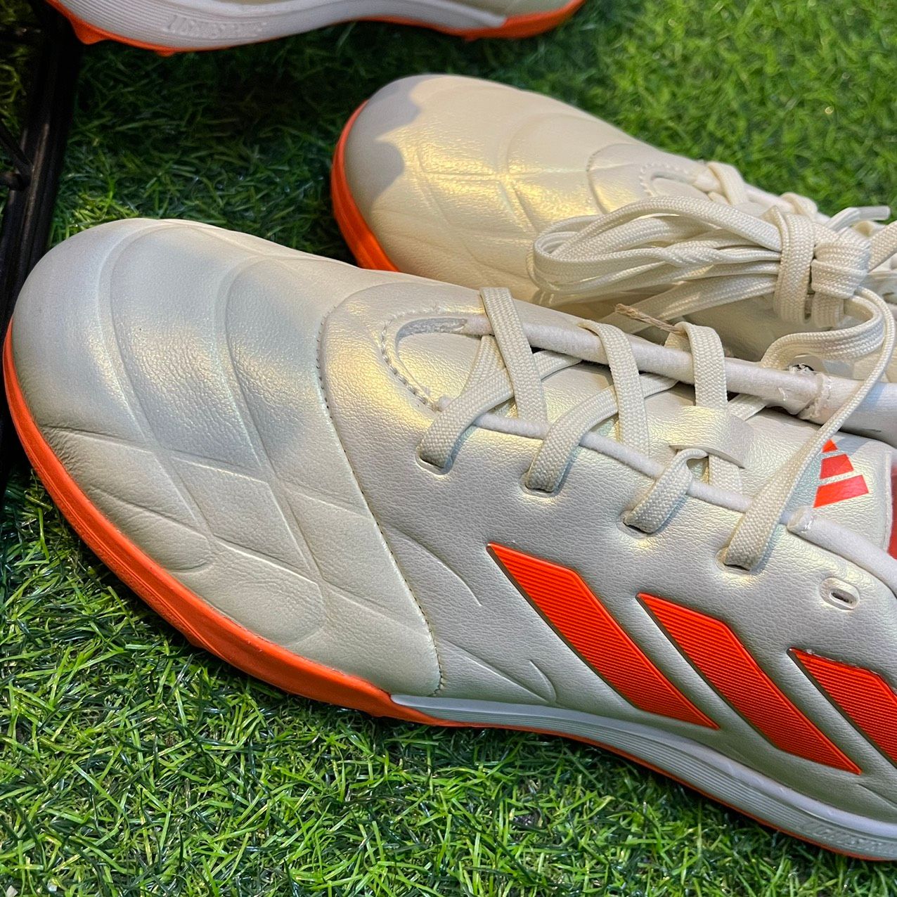 GY9053 - ADIDAS COPA PURE .3 TF HEATSPAWN - OFF WHITE/SOLAR ORANGE ...