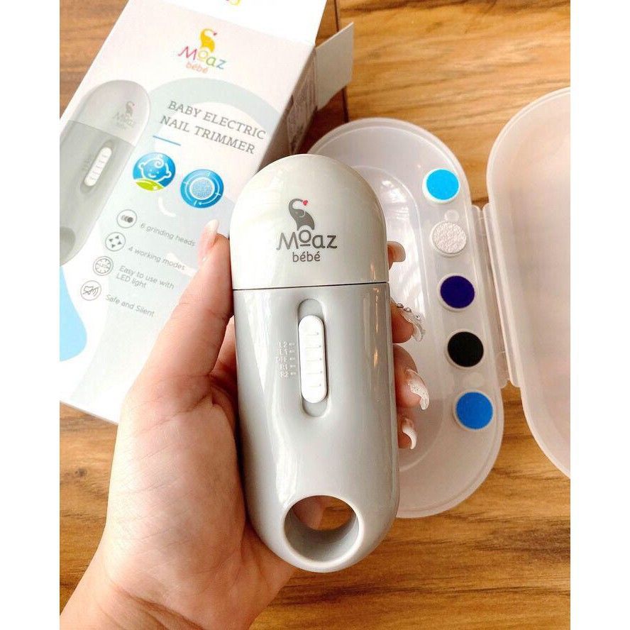 Máy dũa móng Moaz BéBé cho bé MB-015 – Coolmom - Mẹ tròn, con vuông