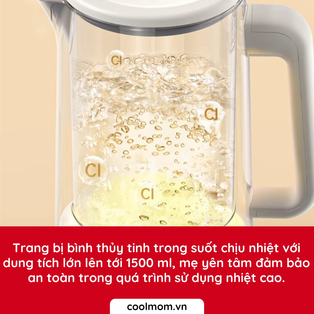 Bình đun nước Moaz BéBé MB-070 – Coolmom - Mẹ tròn, con vuông