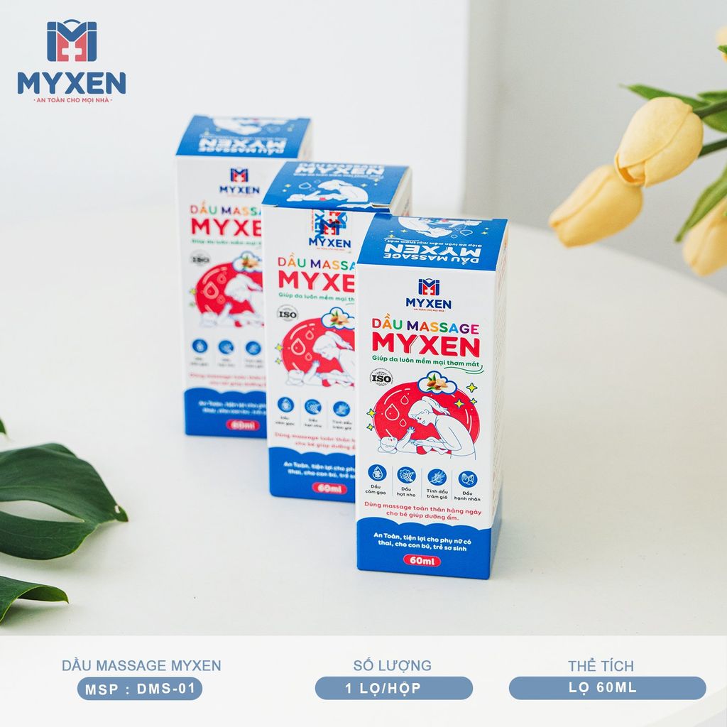 Dầu massage MYXEN DMS-01 – Coolmom - Mẹ tròn, con vuông