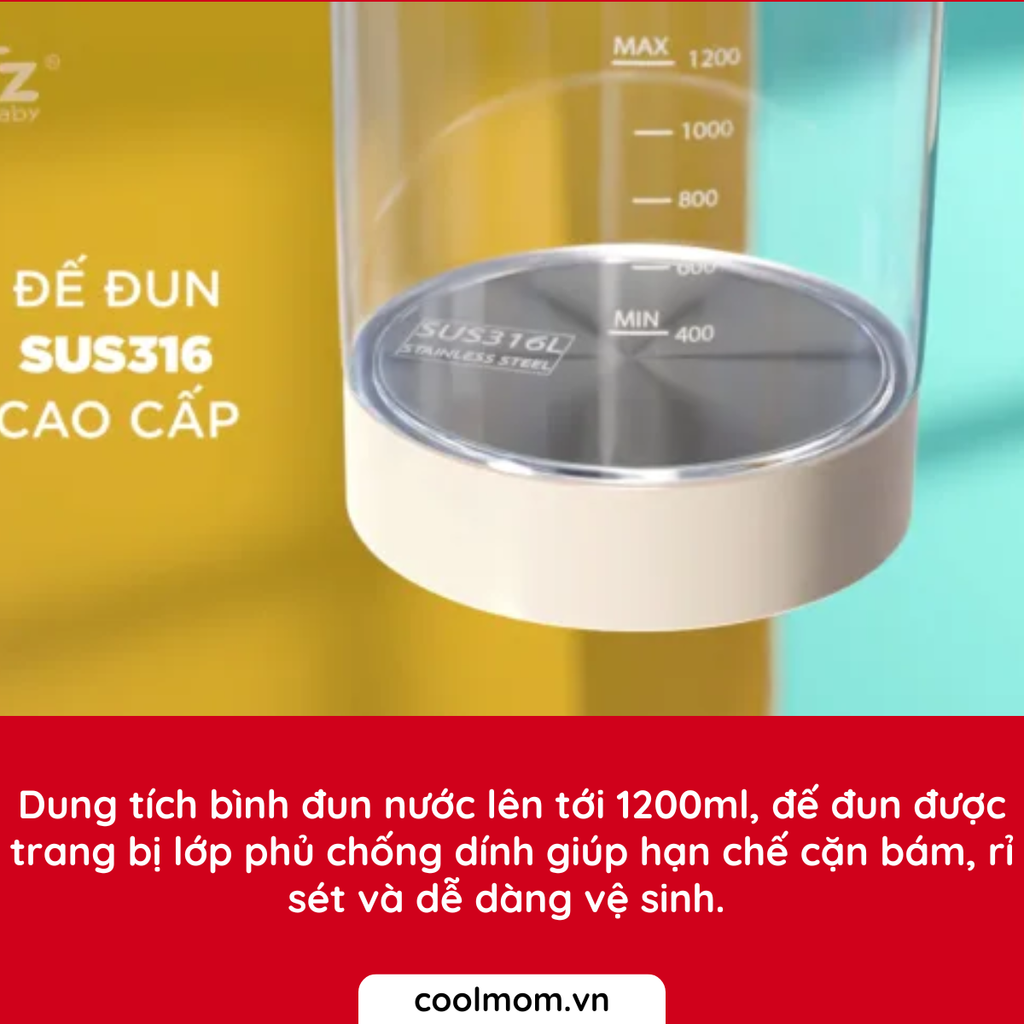 Máy đa năng điện tử Fatzbaby Multimax 7 FB9302TN – Coolmom - Mẹ tròn, con vuông