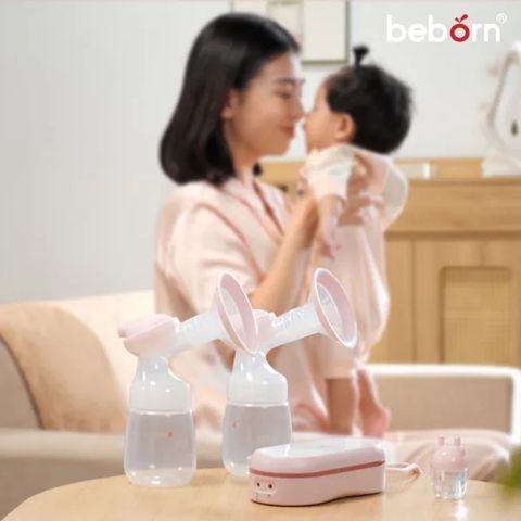 Máy hút sữa điện đôi Beborn kèm chức năng hút mũi BP03 – Coolmom - Mẹ tròn, con vuông