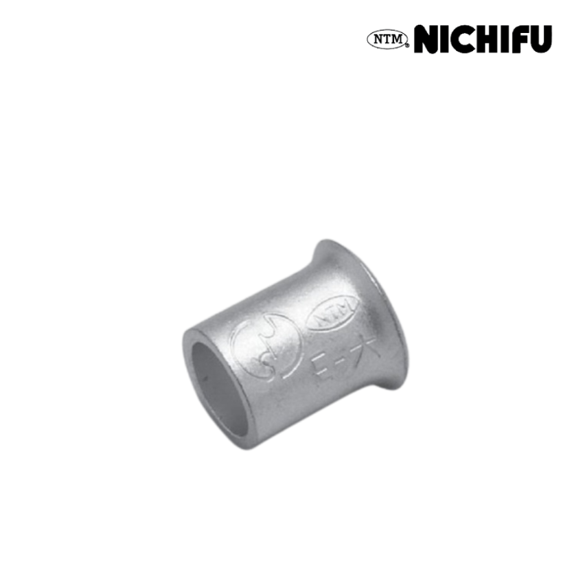 Đầu Cốt Nối Thẳng Loại E NICHIFU 100 cái/ 1 hộp