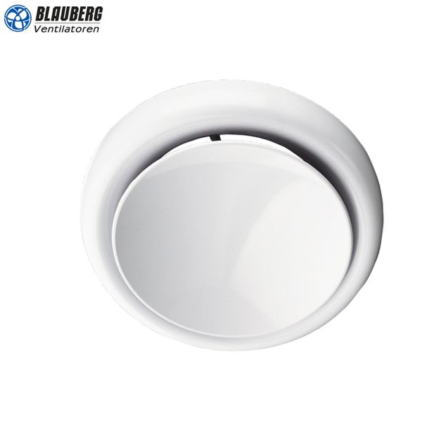 Cửa gió kim loại dạng đĩa lõm - điều chỉnh lưu lượng - VMBR - Blauberg