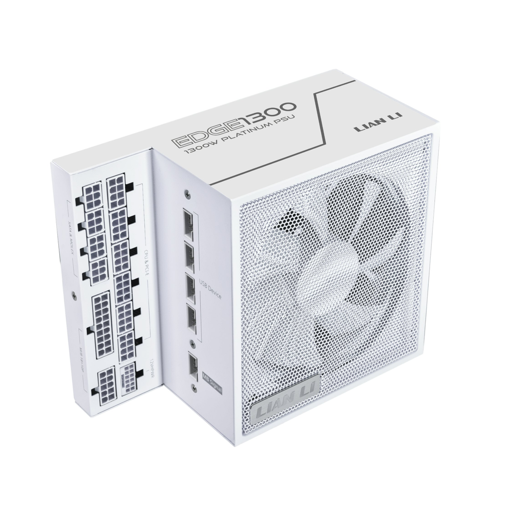 Nguồn PSU LIAN LI EDGE SERIES EG1300 - 1300W - WHITE (ATX3.1/80+PLATIN