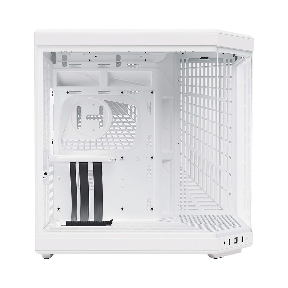 Vỏ case máy tính Hyte Y70 Standard White - Kèm sẵn cable riser PCIe 4.