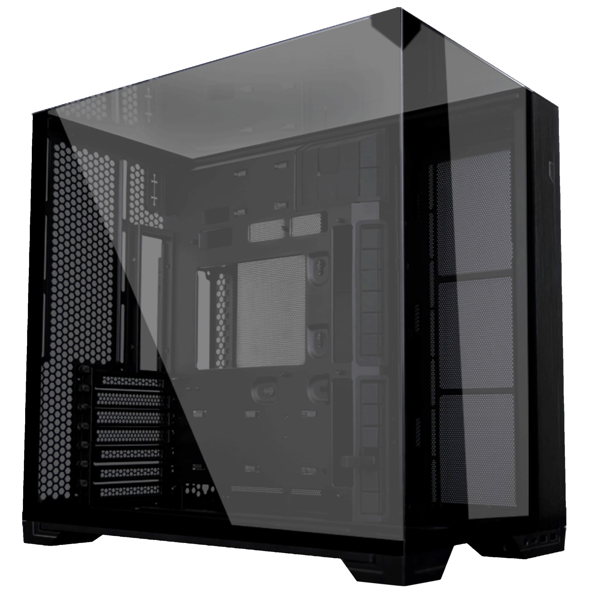 Vỏ case máy tính LIAN LI O11 VISION COMPACT - BLACK (ATX/Mid Tower/Màu