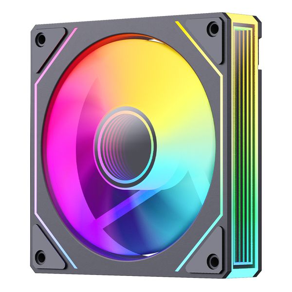 Fan MAGIC SNOWMAN F-120 V1 ARGB | BLACK - WHITE